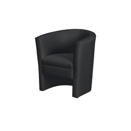 H&ouml;ffner Cocktailsessel schwarz Boel &brvbar; schwarz &brvbar; Ma&szlig;e (cm): B: 73 H: 78 T: 60.0