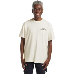 T-Shirt Jack Wolfskin "TRAILBLAZER T M", Herren, Gr. L (52), wei&szlig; (trail, cottonwei&szlig;), Obermaterial: 100% Baumwolle, Shirts T-Shirt