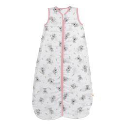 Babyschlafsack SCHLUMMERSACK "Schlafsack ohne F&uuml;&szlig;en 0.5 Tog" Gr. 110, rosa (koala), Schlafs&auml;cke, Baby, L: 110cm, Obermaterial: 50% Baumwolle CO(Bio). 50% Viskose CV., L:110cm