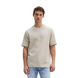 Marc O'Polo T-Shirt MARC O'POLO "aus mittelschwerem Bio-Baumwoll-Jersey", Jungen, Gr. L, grau kit, Obermaterial: 100% Baumwolle, unifarben, Basic, loose fit, Rundhals, Shirts T-Shirt