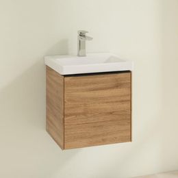 Villeroy & Boch Villeroy & Boch Subway 3.0 Schrank mit G&auml;stebecken, 1 T&uuml;r, 4370FLRW+C58201RH,