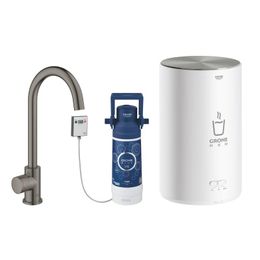 Grohe Red K&uuml;chenarmatur Mono mit Hot- und Filtersystem, schwenkbar, 30085AL1, Mono