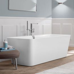 Villeroy & Boch Villeroy & Boch Squaro Edge 12 freistehende Badewanne, softcube, UBQ180SQE7PDV-RW,