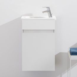 Burgbad Rocio Schrank mit G&auml;stebecken, 1 T&uuml;r, KBCL045PN629+WYCY042F6226,