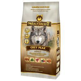 Wolfsblut Grey Peak Adult Hunde-Trockenfutter getreidefrei 2x12,5kg