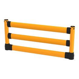 BLACK BULL FLEX+ Rammschutz-Gel&auml;nder L-Line mit Unterfahrschutz Starter-Set ; Moravia (205.17.9494)
