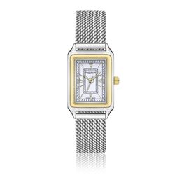 Quarzuhr FRANZ B&Ouml;HLER "BC7-B014S", silber, Armbanduhren, Damen, Quarzuhr