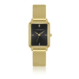 Quarzuhr CLARE MOSS "CMD9-B034G", gold, Armbanduhren, Damen, Quarzuhr