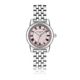 Quarzuhr FRANZ B&Ouml;HLER "BD7-B074S", silber, Armbanduhren, Damen, Quarzuhr