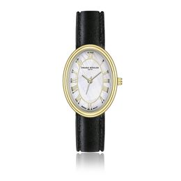 Quarzuhr FRANZ B&Ouml;HLER "BD1-S014G", schwarz, Armbanduhren, Damen, Quarzuhr