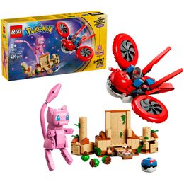 Konstruktionsspielsteine Lego "SMART Play: Drohnensuche nach einem Mysteri&ouml;sen Mew (72161)", bunt, Spielbausteine, Kinder, Kunststoff, Lego Pok&eacute;mon; Mit SMART Brick kombatibel (nicht enthalten)
