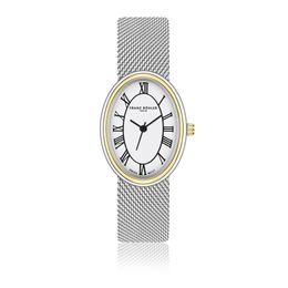 Quarzuhr FRANZ B&Ouml;HLER "BD3-B014S", silber, Armbanduhren, Damen, Quarzuhr