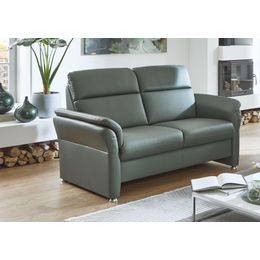 2-Sitzer DIE PLANBAR "PN-EM16031, Breite 158 cm", gr&uuml;n (torro opal), B:158cm H:96cm T:92cm, Sofas, Echtleder mit Federkernpolsterung, wahlweise mit Armteilverstellung