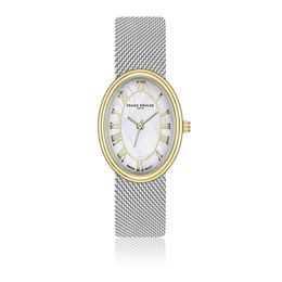 Quarzuhr FRANZ B&Ouml;HLER "BD1-B014S", silber, Armbanduhren, Damen, Quarzuhr