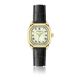 Quarzuhr FRANZ B&Ouml;HLER "BD6-S074G", schwarz, Armbanduhren, Damen, Quarzuhr