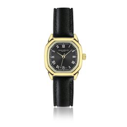 Quarzuhr FRANZ B&Ouml;HLER "BD5-S014G", schwarz, Armbanduhren, Damen, Quarzuhr