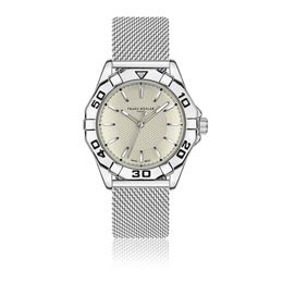 Quarzuhr FRANZ B&Ouml;HLER "BB1-B010S", silber, Armbanduhren, Herren, Quarzuhr