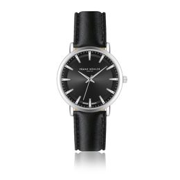 Quarzuhr FRANZ B&Ouml;HLER "BE3-S018S", schwarz, Armbanduhren, Damen, Quarzuhr