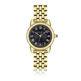 Quarzuhr FRANZ B&Ouml;HLER "BD8-B094G", gold, Armbanduhren, Damen, Quarzuhr