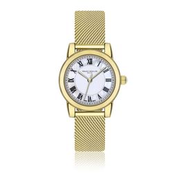 Quarzuhr FRANZ B&Ouml;HLER "BD9-B034G", gold, Armbanduhren, Damen, Quarzuhr