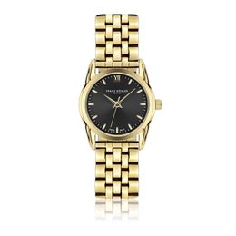 Quarzuhr FRANZ B&Ouml;HLER "BC6-B094G", gold, Armbanduhren, Damen, Quarzuhr