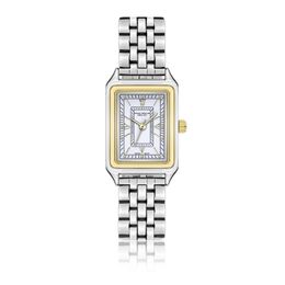 Quarzuhr FRANZ B&Ouml;HLER "BC7-B074S", silber, Armbanduhren, Damen, Quarzuhr