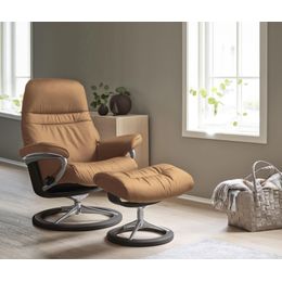 Relaxsessel stressless "Sunrise", braun (taupe paloma), B:83cm H:105cm T:74cm, Leder BATICK: BATICK ist ein leicht korrigiertes, durchgef&auml;rbtes und genarbtes M&ouml;belleder, bei dem die meisten Unebenheiten und Spuren in der Regel entfernt wurden.;Leder PALOMA: PALOMA ist ein durchgef&auml;rbtes Semianilin-M&ouml;belleder mit nat&uuml;rlicher Narbung.;ROHLEDER Stoff Q2 FARON: Ein fester zuverl&auml;ssiger Boucl&eacute; mit eine
