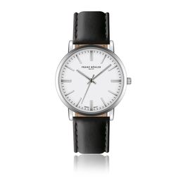 Quarzuhr FRANZ B&Ouml;HLER "BC1-S010S", schwarz, Armbanduhren, Herren, Quarzuhr