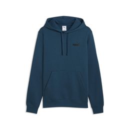 Kapuzensweatshirt Puma "ESS SMALL NO 1 LOGO HOODIE FL S", Herren, Gr. M, midnight petrol, Fleece, Obermaterial: 66% Baumwolle, 34% Polyester, unifarben, regular fit normal, angesetztes B&uuml;ndchen, Sweatshirts, mit Kapuze, mit angesetztem B&uuml;ndchen am &Auml;rmel