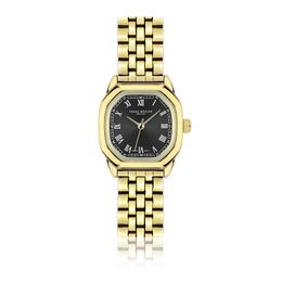 Quarzuhr FRANZ B&Ouml;HLER "BD5-B094G", gold, Armbanduhren, Damen, Quarzuhr
