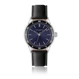 Quarzuhr FRANZ B&Ouml;HLER "BB9-S010S", schwarz, Armbanduhren, Herren, Quarzuhr