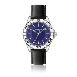 Quarzuhr FRANZ B&Ouml;HLER "BB3-S010S", schwarz, Armbanduhren, Herren, Quarzuhr
