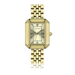 Quarzuhr CLARE MOSS "CMB6-B094G", gold, Armbanduhren, Damen, Quarzuhr
