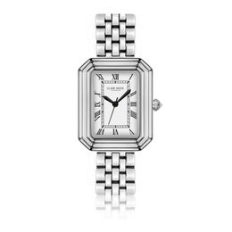 Quarzuhr CLARE MOSS "CMB5-B074S", silber, Armbanduhren, Damen, Quarzuhr