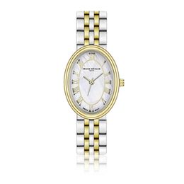 Quarzuhr FRANZ B&Ouml;HLER "BD1-B294S", gold, silber, Armbanduhren, Damen, Quarzuhr