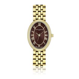 Quarzuhr FRANZ B&Ouml;HLER "BD2-B094G", gold, Armbanduhren, Damen, Quarzuhr