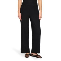 Marlene-Hose Betty Barclay "Damen mit elastischem Bund", Damen, Gr. 48, Normalgr&ouml;&szlig;en, schwarz, Obermaterial: 95% Polyester, 5% Elasthan, relaxed fit 7/8-L&auml;nge, Hosen