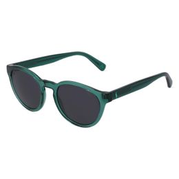 Polo by Ralph Lauren PH4192 | Herren-Sonnenbrille | Fassung: Vollrand, Rund, Acetat, Gr&uuml;n Transparent | Glasfarbe: Grau