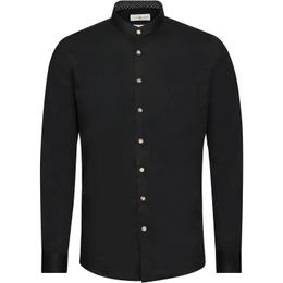 Almsach Stehkragenhemd Schwarz (Gr&ouml;&szlig;e: XXL)