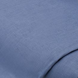 buttinette Hochwertiger Leinenstoff "Lino", blau