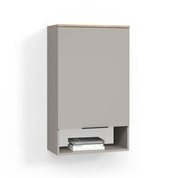 H&Auml;NGESCHRANK Piave Greige 60 x 100 cm mit T&uuml;r