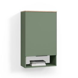 H&Auml;NGESCHRANK Piave Gr&uuml;n 60 x 100 cm mit T&uuml;r