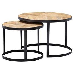 Couchtischset Wohnling Braun, 2-teilig