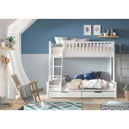 Vipack Etagenbett SCOTT ca.90x200cm mit Bettschublade