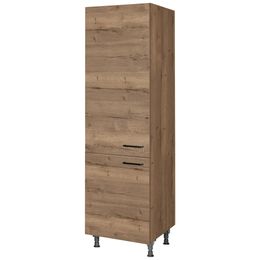 Nobilia Geschirrschrank Structura Eiche dunkel