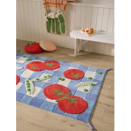 Lytte Kinderteppich Franzi Blau 120x170 cm - Teppich f&uuml;r Kinderzimmer
