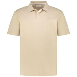 Jack & Jones Herren Gro&szlig;e Gr&ouml;&szlig;en | Jack&Jones Poloshirt aus Biobaumwolle Farbe beige Gr&ouml;&szlig;e: 6XL