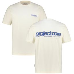 Jack & Jones Herren Gro&szlig;e Gr&ouml;&szlig;en | Jack&Jones T-Shirt mit Print auf Vorder-und R&uuml;ckseite Farbe mais Gr&ouml;&szlig;e: 3XL