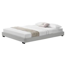 corium Polsterbett, Wei&szlig;, Textil, 140x200 cm, Schlafzimmer, Betten, Polsterbetten