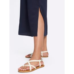 Damen Sommerkleid mit Tunnelzug in der Taille marine, Gr&ouml;&szlig;e 54